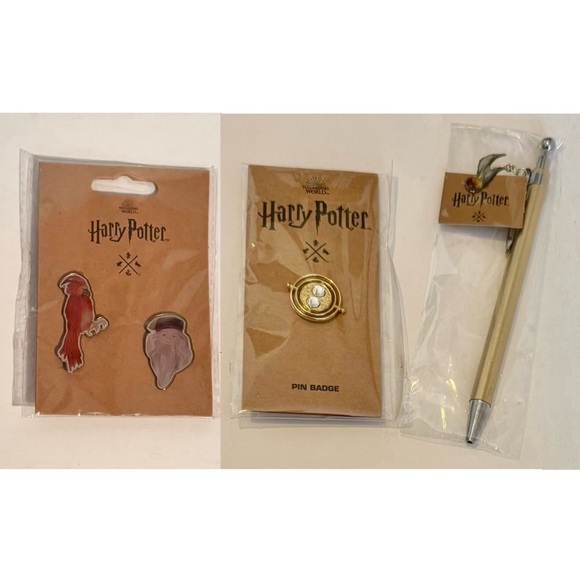 Wizarding World | Party Supplies | Harry Potter Gift Cracker Box Pins ...